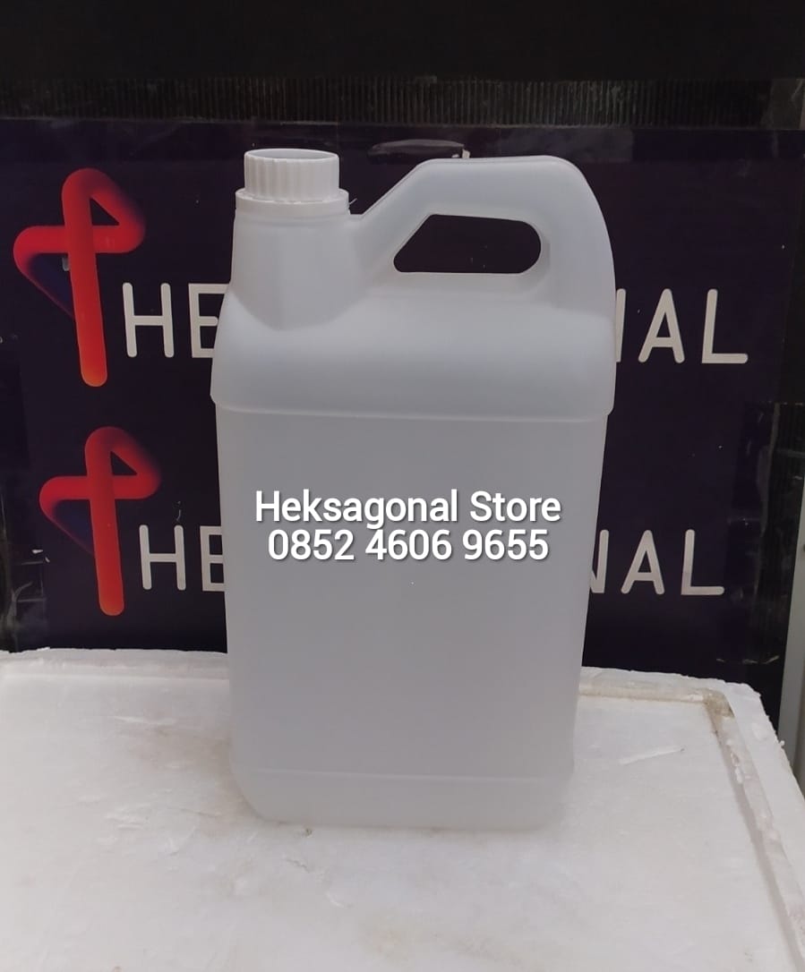 Jual Jerigen 5 Liter natural Balikpapan | HEKSAGONAL